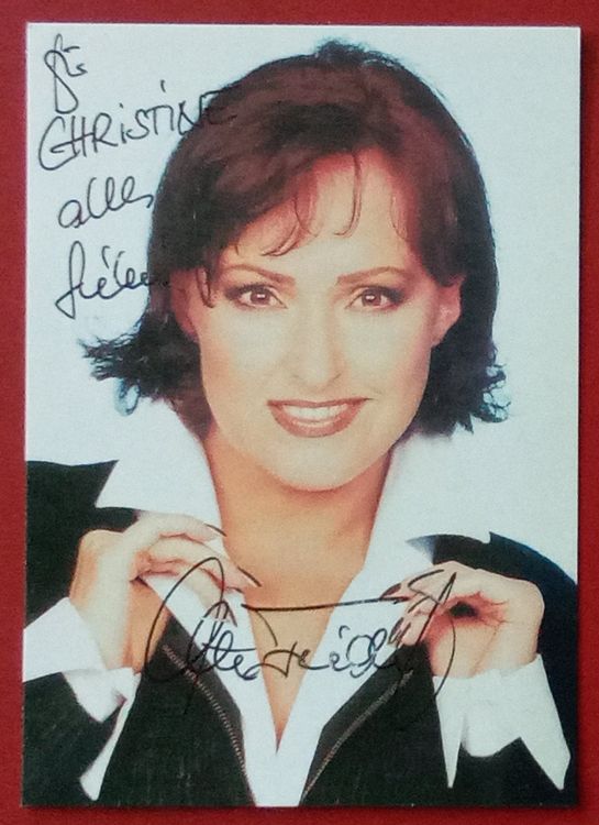 Ute Freudenberg DDR Autogramm signiert Fotopostkarte 10x15cm | Kaufen ...