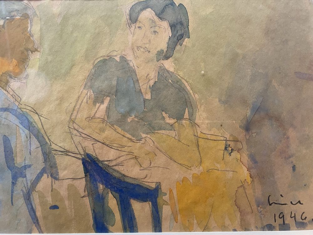 LINER CARL WALTER CH GEMÄLDE AQUARELL 1946 (Gebraucht) in St. Gallen ...