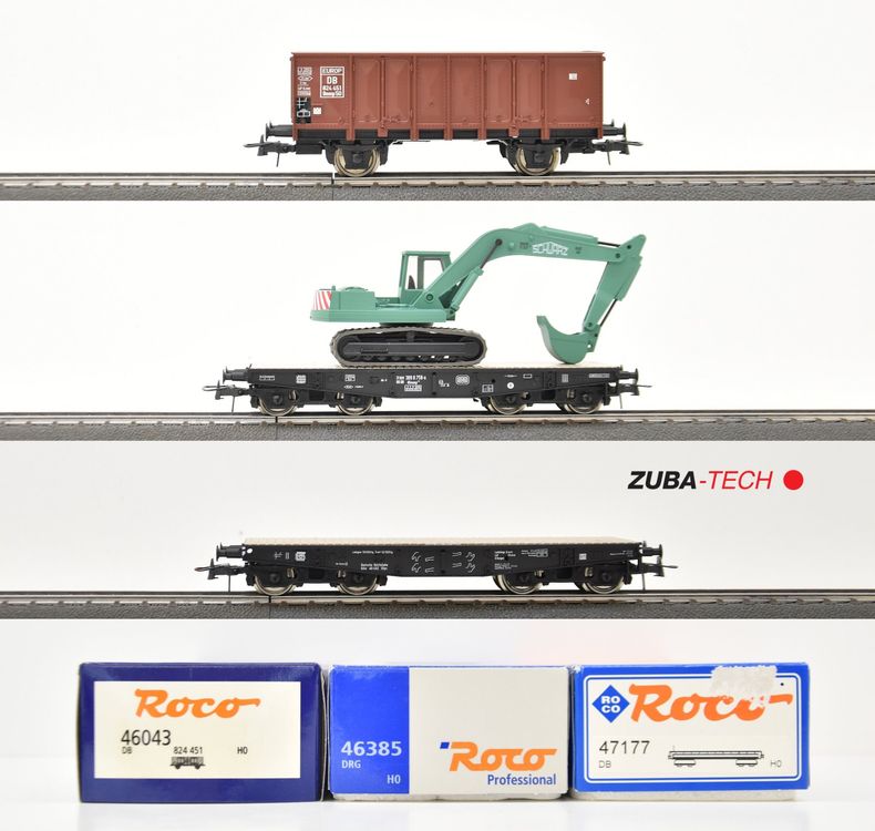 Roco 3x Güterwagen der DR H0 GS mit OVP | Kaufen auf Ricardo