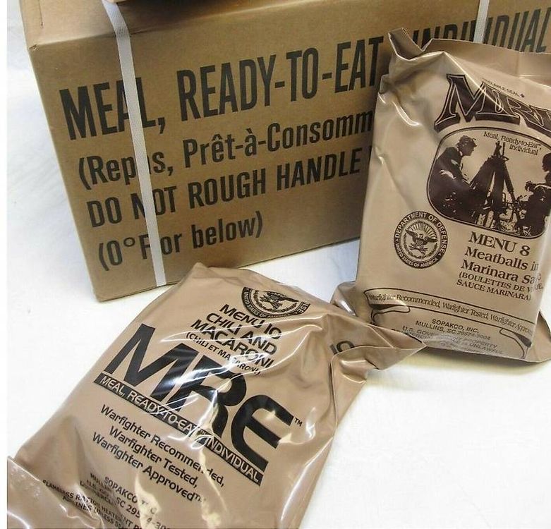 Original US Army Ration MRE Notration Insp. 2027 (Neu und ...