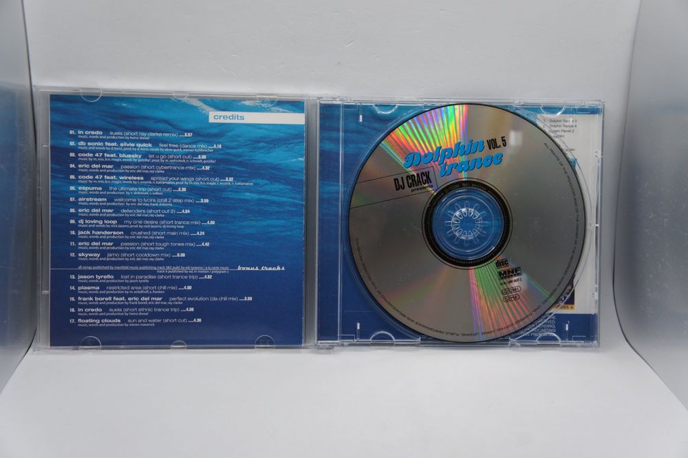 CD DJ Crack – Dolphin Trance Vol. 5 Eric Del Mar Airstream (Gebraucht ...