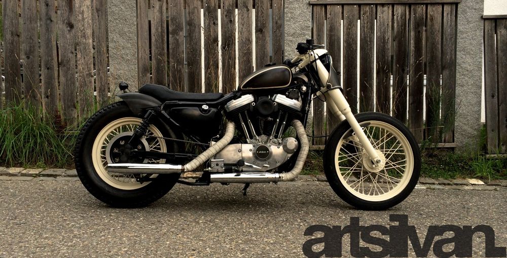 Cream Cruiser / Harley Davidson XLH Sportster 1200 (Gebraucht) in ...