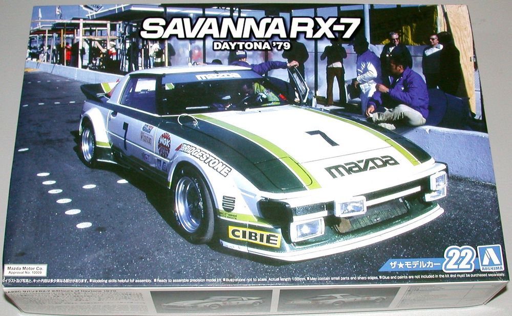 Mazda Savanna RX-7 Daytona’79, AOSHIMA 1:24 | Kaufen auf Ricardo