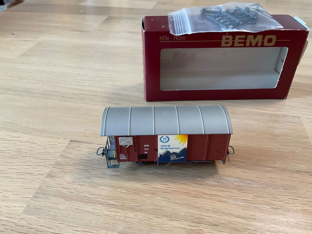 Wagon marchandise Friho Bemo Hom MOB (Neu und originalverpackt) in Arzier-Le Muids für CHF 81 ...