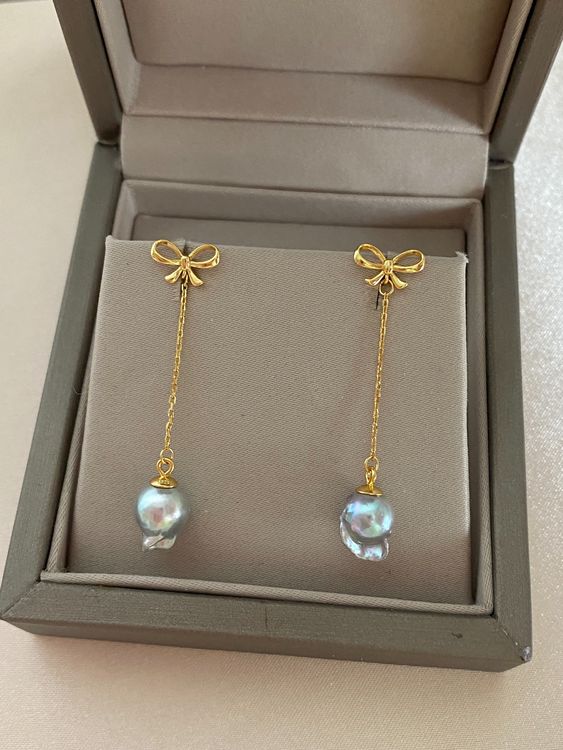 Akoya Barock Perlen Ohrringe echte (Neu und originalverpackt) in Sarnen für CHF 80 – mit ...