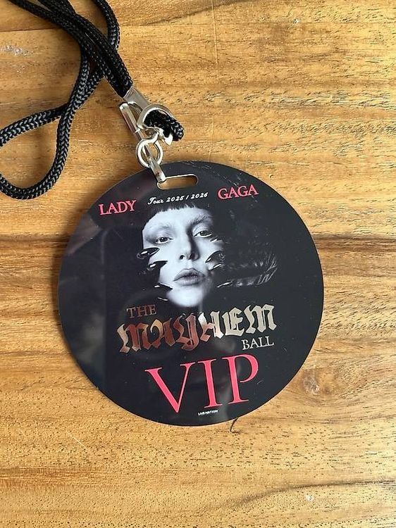 Lady Gaga VIP package Mayhem Ball / cartes jeu (Neuf (Voir description ...