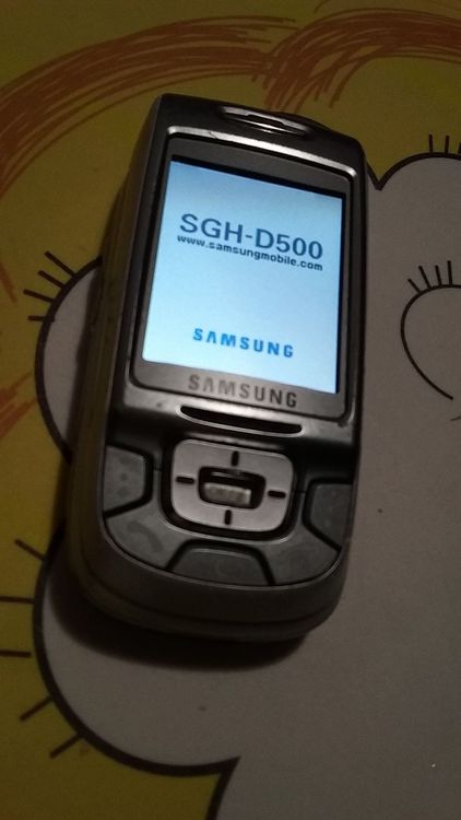 Slide Handy ohne Lock: Samsung SGH D500 | Kaufen auf Ricardo