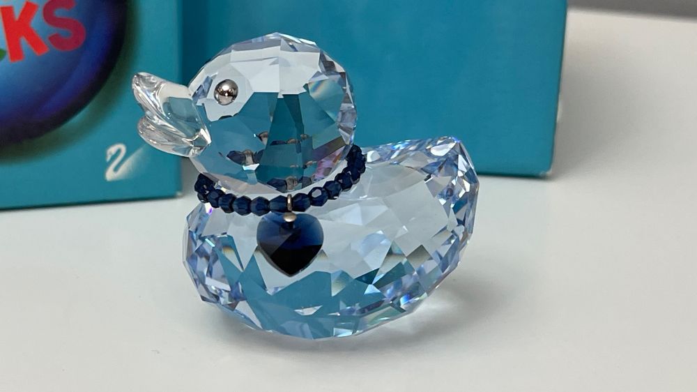 Swarowski Figur happy duck mit Herz Halskette Jolly Jay | Kaufen auf ...