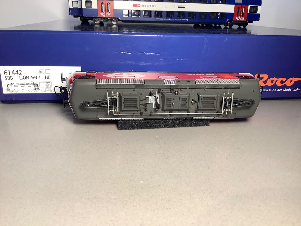 Roco 61442 : SBB Re 420 4-teilig Lion Set-1 (Neu und originalverpackt ...