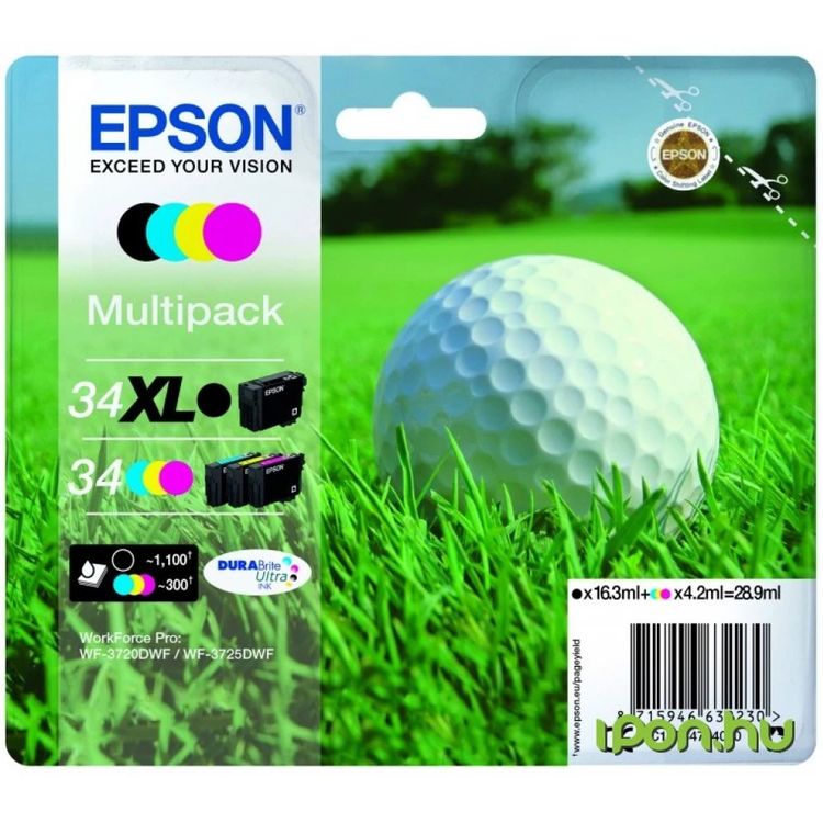 Epson Workforce Pro WF-3720/WF-3725 Patronen in Multipack (Neu und ...