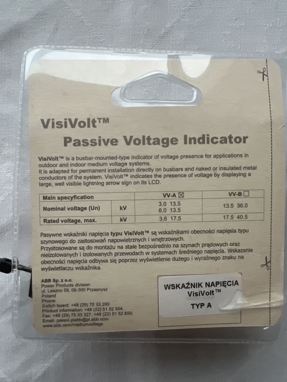 Passive Voltage Indicator (Gebraucht) in Euthal für CHF 5 – mit ...