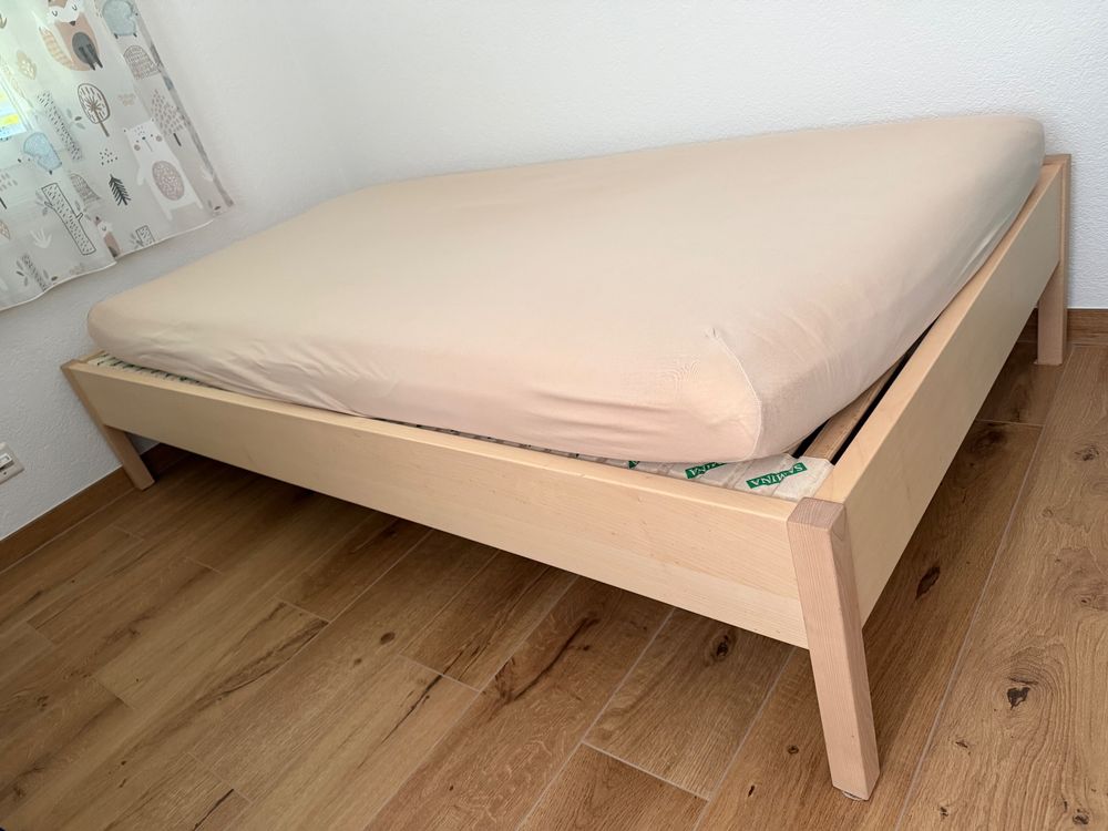 Massivholzbett - Samina Schlafsystem - Top Zustand (Gebraucht) in Bern ...