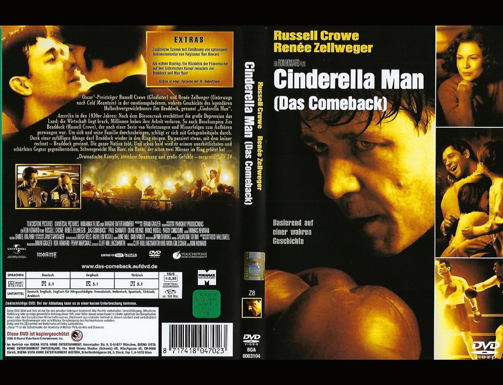 DVD Cinderella Man - The Boxer von 1930 Comeback (Gebraucht) in Sissach ...