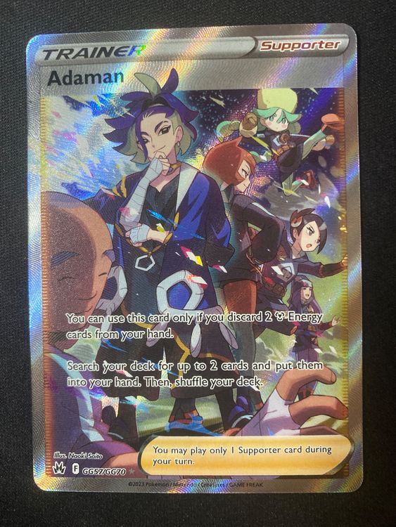 Pokemonkarte Adaman GG57 - Diam - SIR - Crown Zenith - EN (Neu (gemäss Beschreibung)) in Hausen ...