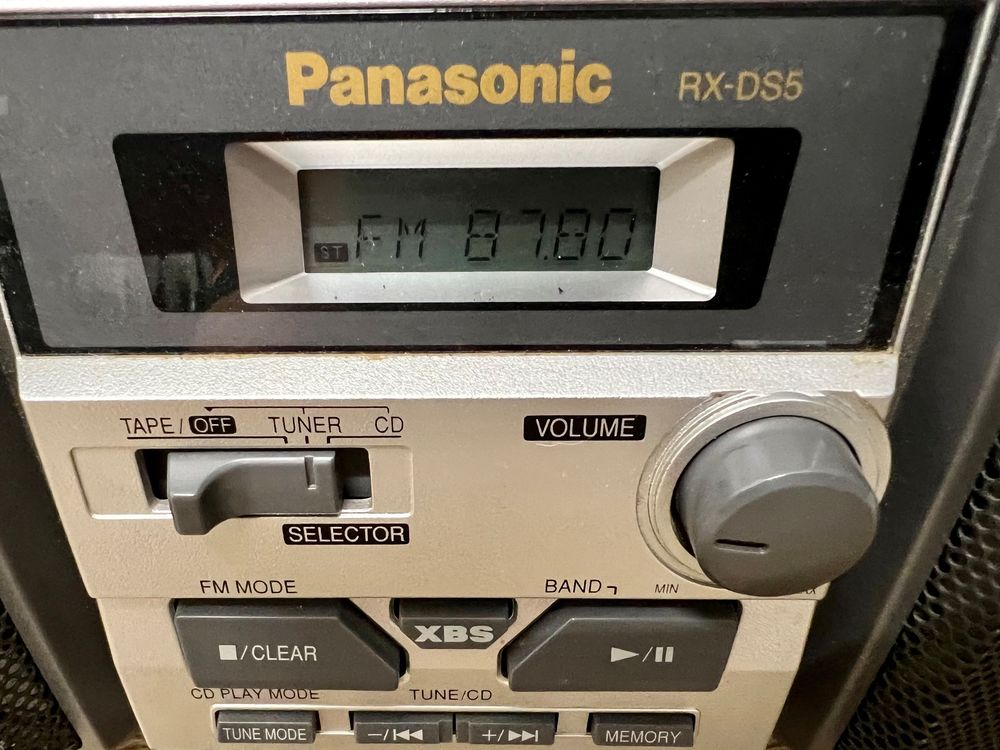 Panasonic RX-DS5 Radio Kassetten und CD Gerät (Gebraucht) in ...