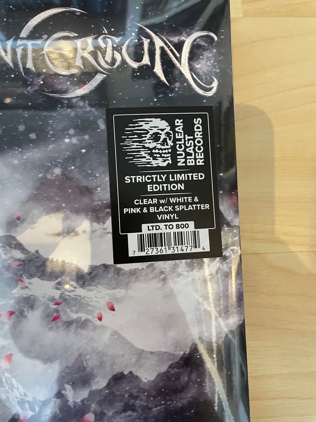 Wintersun Time II Clear w/ White & Pink & Black Vinyl Lt 800 (Neu ...