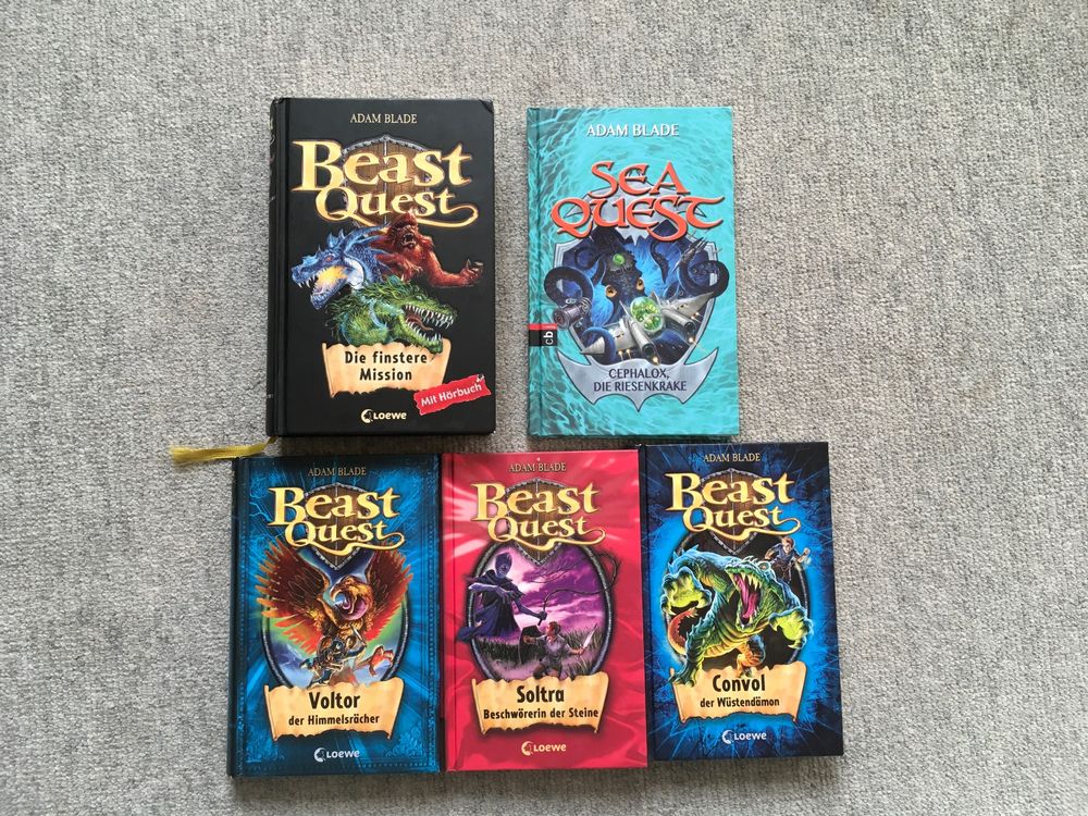 5 Bücher von Adam Blade (Beast Quest) | Kaufen auf Ricardo