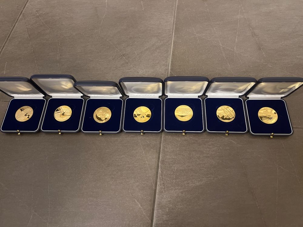 Monete placcate in oro da collezione (Gebraucht) in Pregassona für CHF ...