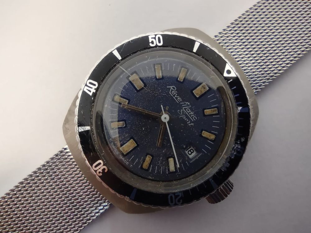 Reve Mtic Sport Uhr Diver Vintage Cal automatic Cal. M12551 | Kaufen ...