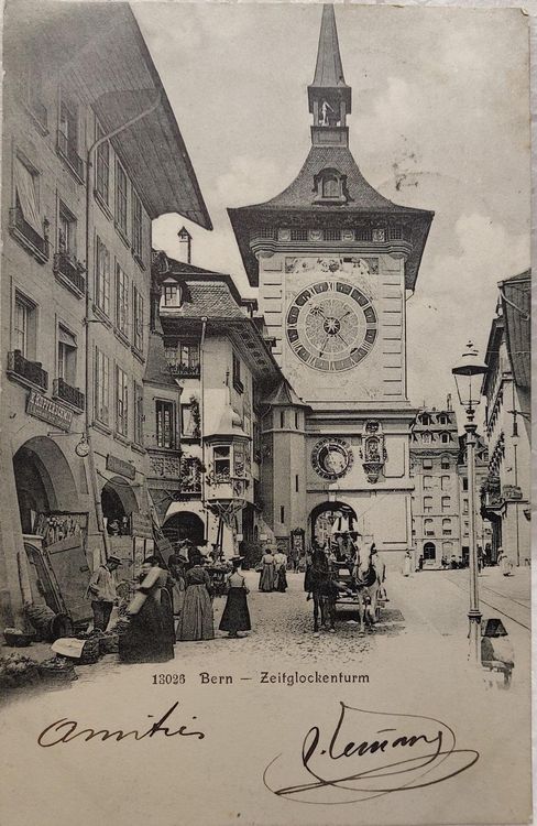 BERN - Zeitglockenturm - 1905 (Gebraucht) in Delémont für CHF 9.1 – mit Lieferung auf Ricardo kaufen