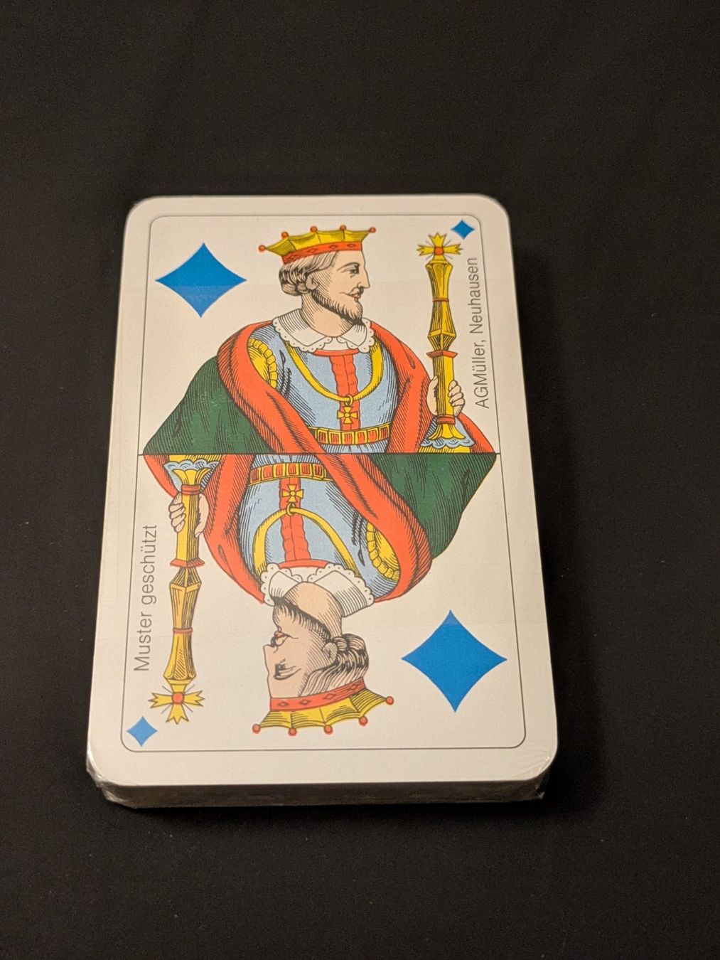 Jass-Spiel Samschtig-Jass Jasskarten, französisch, 4-farbig (Neu und ...
