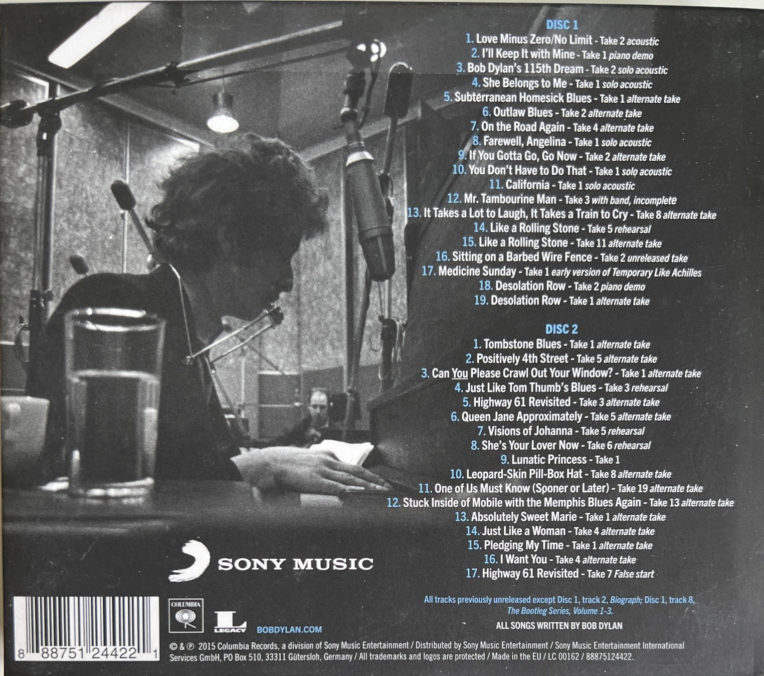 BOB DYLAN / The Bootleg Series Vol. 12 (DCD) (Gebraucht) in ...