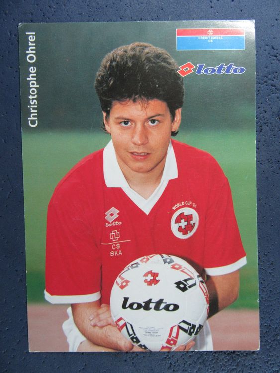 CHRISTOPHE OHREL SFV EX-NATI-CH OHNE UNTERSCHRIFT (Gebraucht) in ...