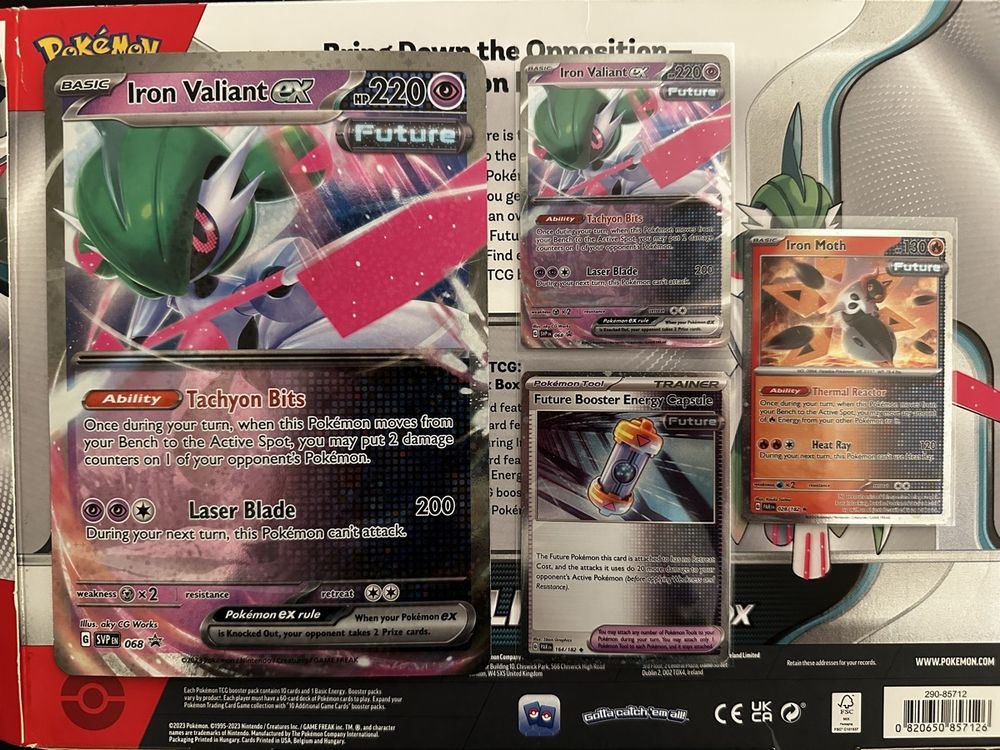 Pokemon Iron Valiant ex Combo🔥 (Neu (gemäss Beschreibung)) in ...