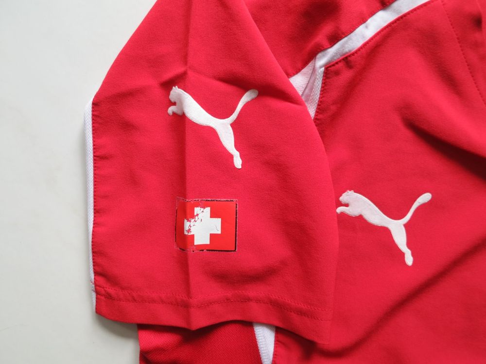PUMA Fussball Trikot Nati Schweiz - Suisse - Svizzera - SFV (Gebraucht ...