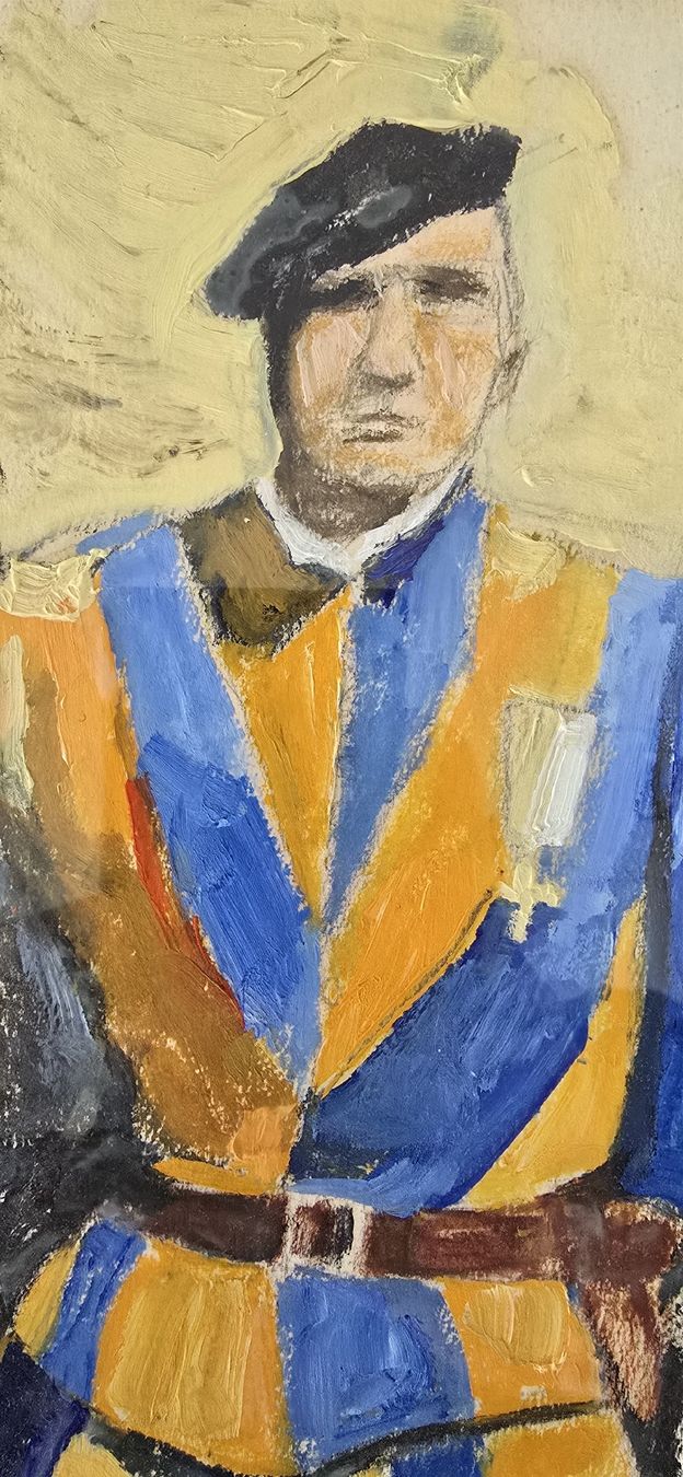 Bild Schweizer Gardist von Emil Bruggmann Jahr 1992 (Neu (gemäss ...