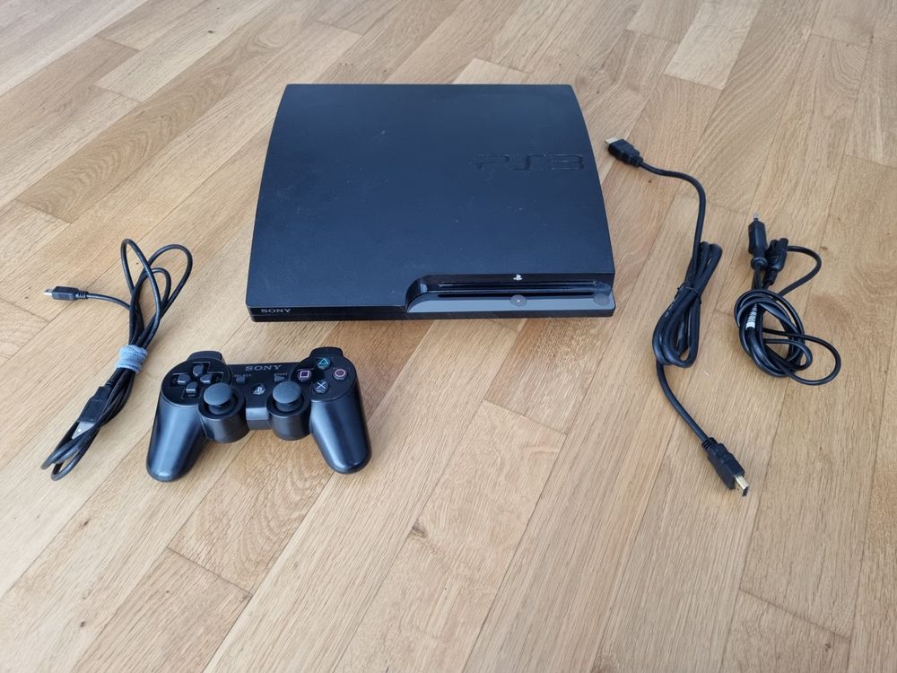 Console PS3 Slim (Gebraucht) in La Chaux-de-Fonds für CHF 60 – mit ...
