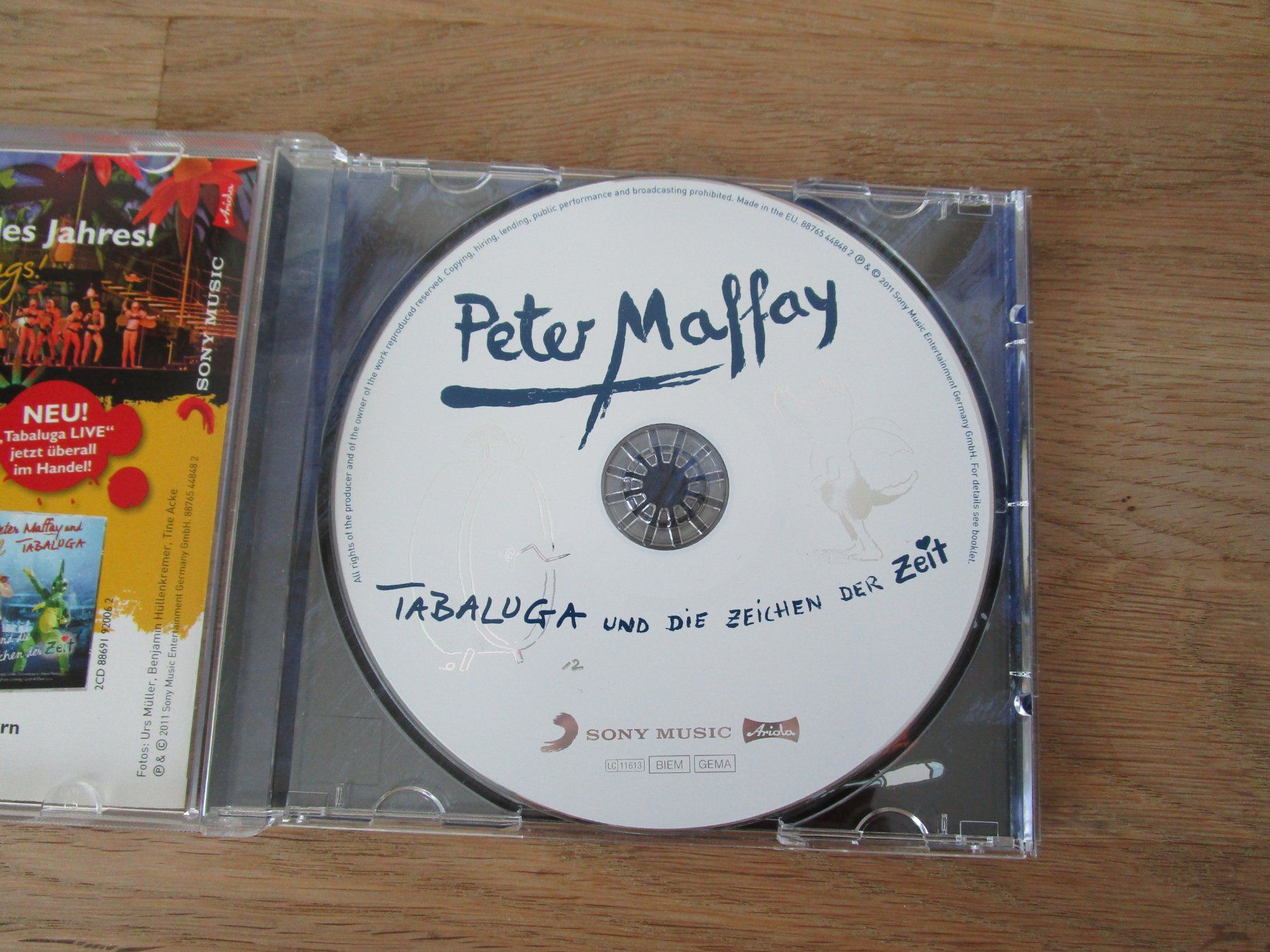 Peter Maffay - Tabaluga und die Zeichen der Zeit CD (Gebraucht) in ...