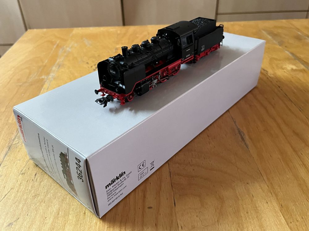Märklin 36244, Dampflok BR 24 DB, Mfx Sound, H0 WS, OVP (Gebraucht) in Bern für CHF 135 – mit ...