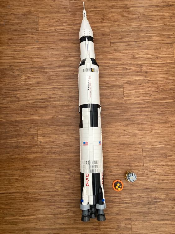 LEGO Ideas NASA Apollo Saturn V 21309 (Gebraucht) in Jonschwil für CHF ...