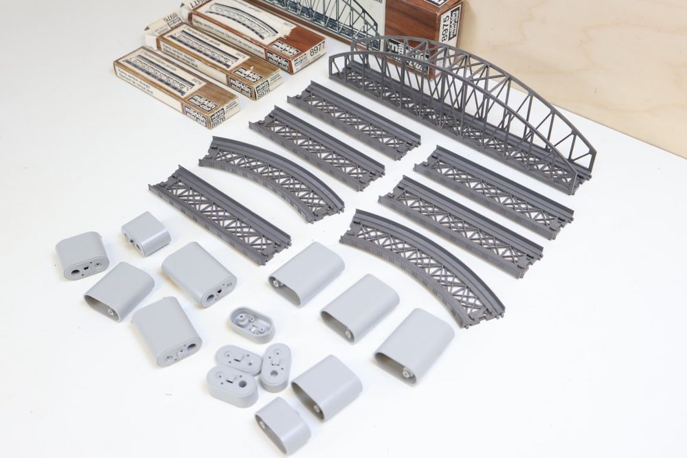 Märklin mini club viele Brücken & Pfeiler Set - 8976/75/77 (Gebraucht ...