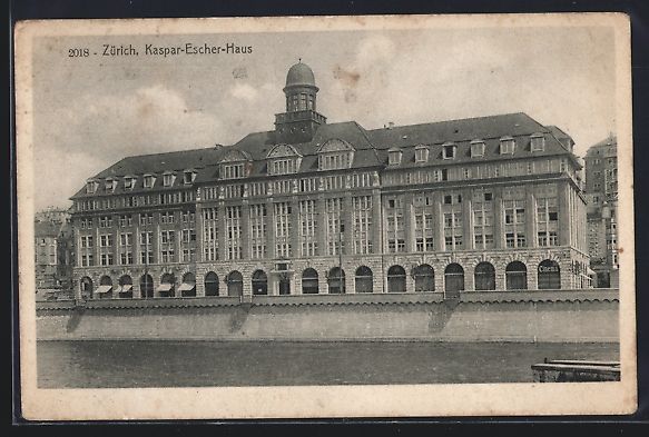 AK Zürich, Kaspar-Escher-Haus, 1924 | Kaufen auf Ricardo