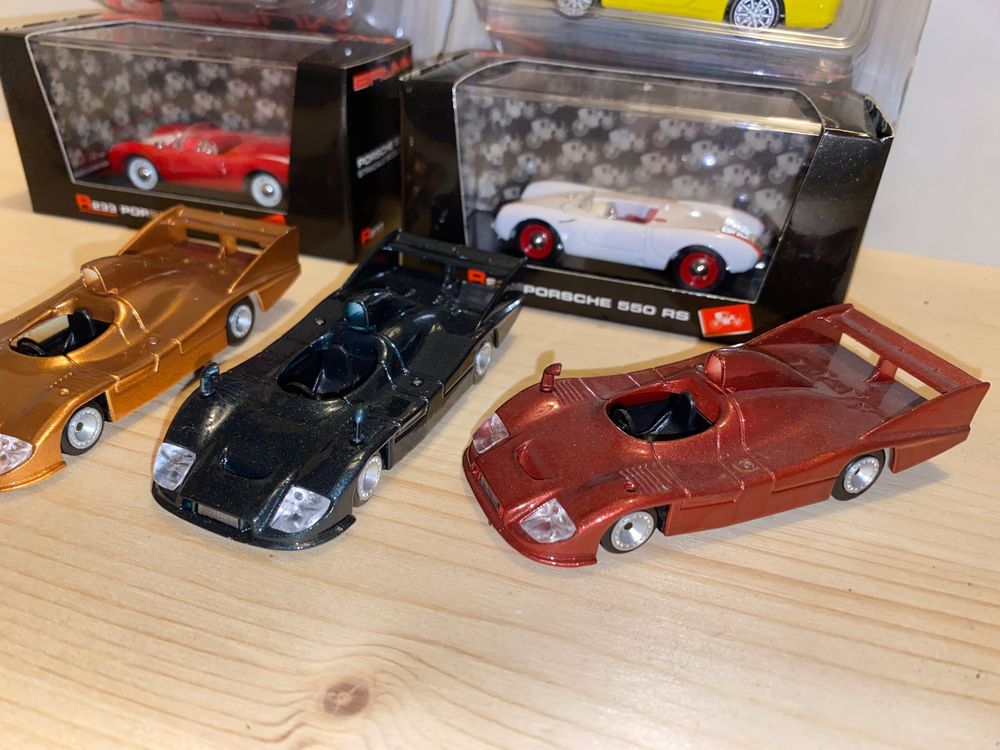 8 x Porsche 911 936 550 - 1/43 no Minichamps (Neu (gemäss Beschreibung ...