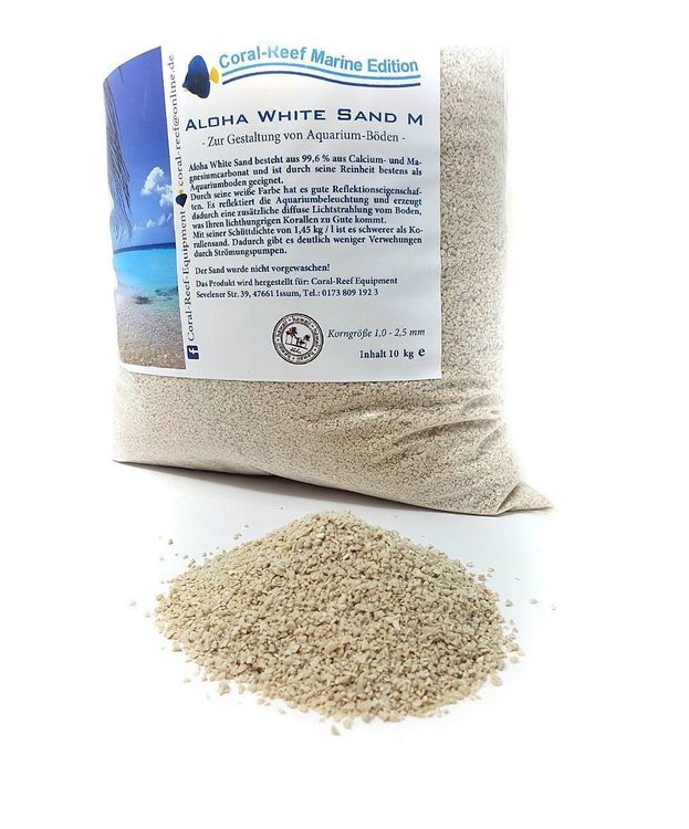 Aloha White Sand M, 2 x 10 Kg. (Neu und originalverpackt) in Halten für ...
