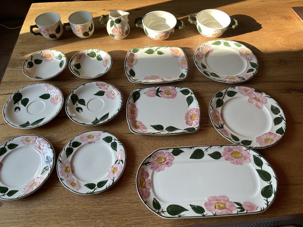 Villeroy & Boch Wildrose Geschirrset | Kaufen auf Ricardo