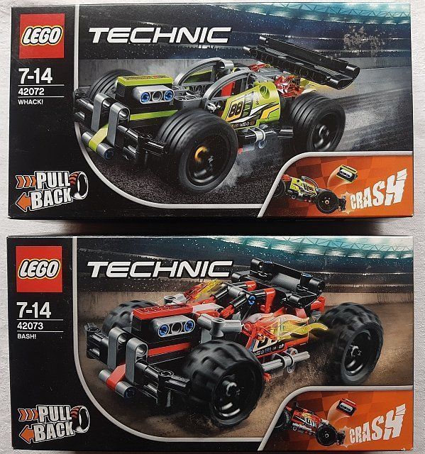 LEGO Technic Whack! + Bash! (42072+42073) - neu (OVP) im Set | Kaufen auf Ricardo