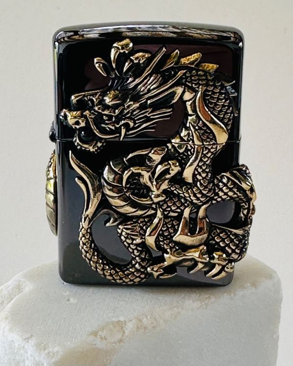 2022 Limited Edition Japan Zippo Double Dragon 83/1000 (Neu (gemäss Beschreibung)) in Wuerenlos ...