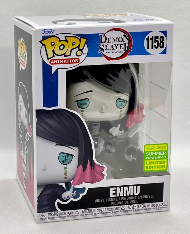 Funko Pop! Demon Slayer, Enmu #1158, SDCC Shared Excl. (Neu (gemäss ...