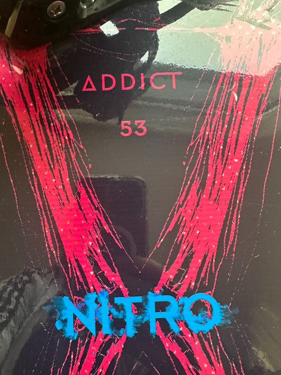 Nitro Addict 153 Snowboard inkl. Raiden Bindungen – super (Gebraucht ...