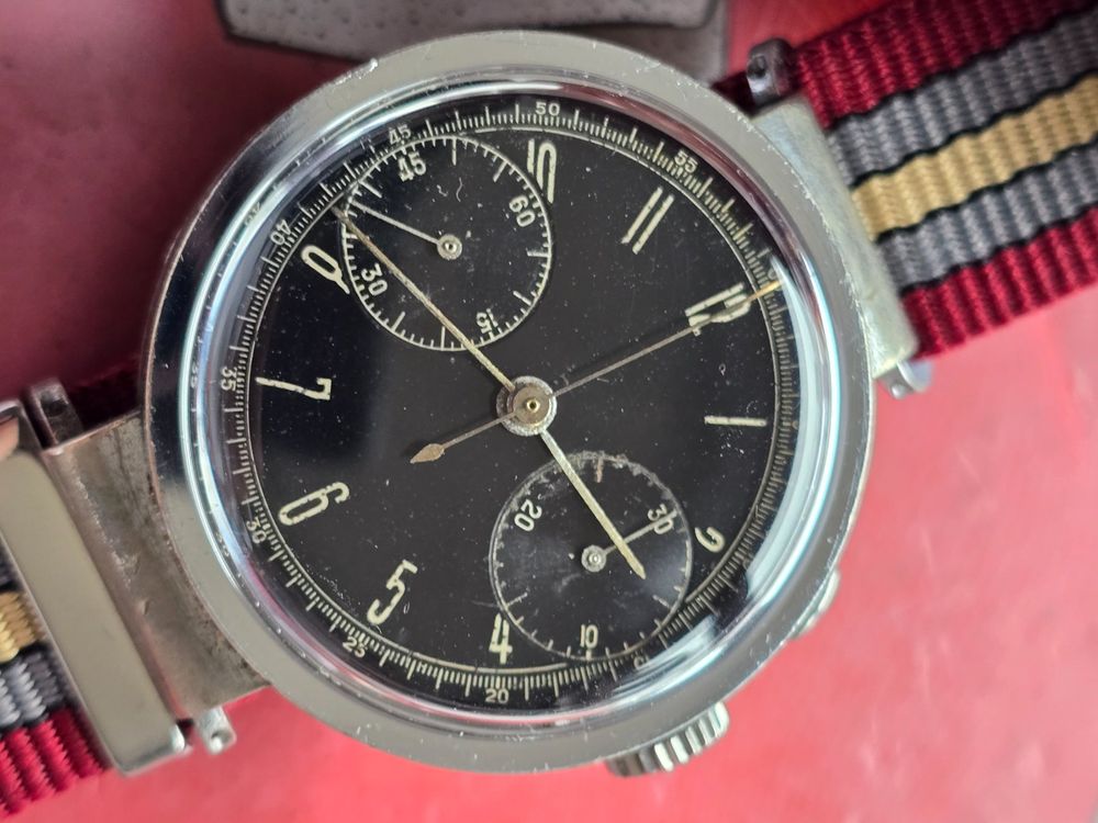 329 Valjoux 22 Monopusher Chronograph aus 30er HA (Gebraucht) in Muri ...