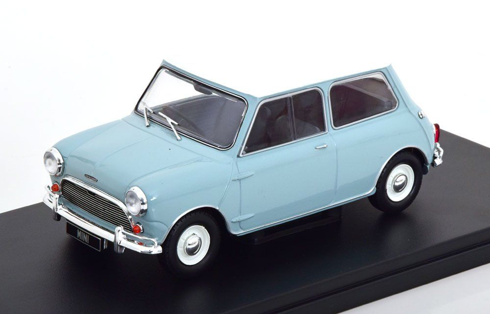 Austin Mini Cooper S Phase I 1964-1967 hellblau / weiss 1:24 (Neu und ...