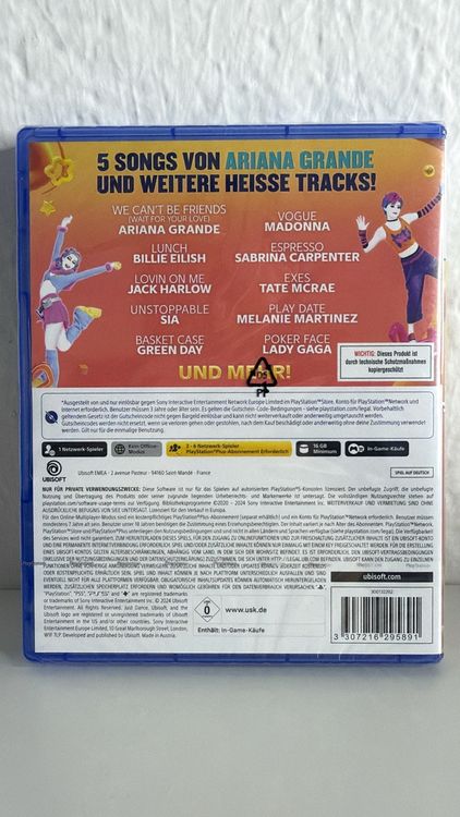 Just Dance 2025 PS5 - BRAND NEW-UNOPENED - download code! (Neu und ...