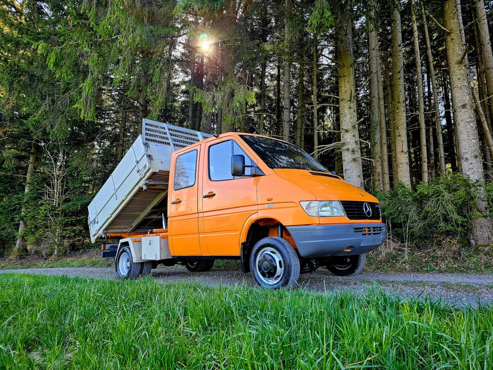 Mercedes Sprinter 412D 4x4 // 3-Seitenkipper | Acheter sur Ricardo