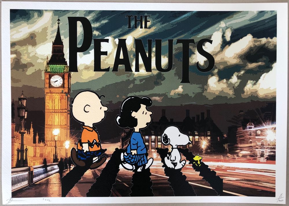 Death: Snoopy The Peanuts in London , signiert 91/100 (Neu (gemäss ...