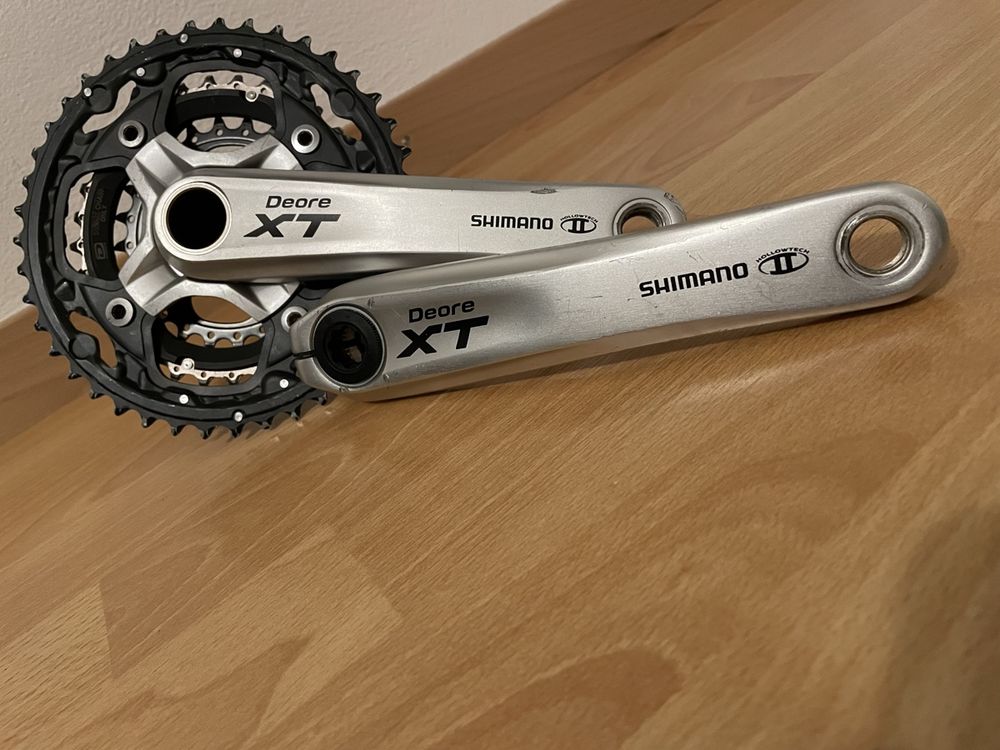 Shimano Deore XT kurbelgarnitur | Kaufen auf Ricardo