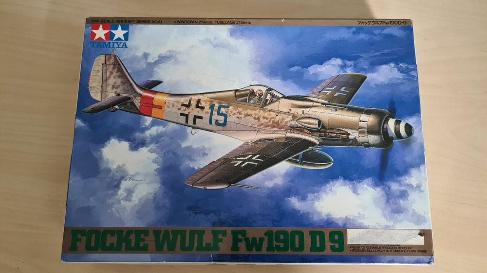 1:48 Focke-Wulf Fw 190 D-9 Dora - Tamiya 61041 (Gebraucht) in ...